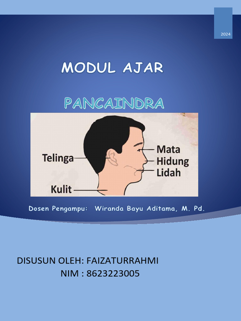 modul ajar panca indra | PDF