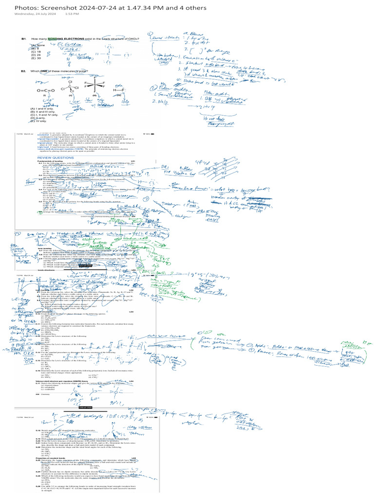CHEM1222 Atomic Structure Bonding Lec 2 | PDF