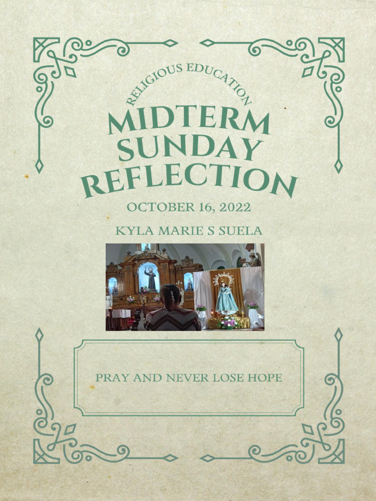 SUNDAY REFLECTION | PDF
