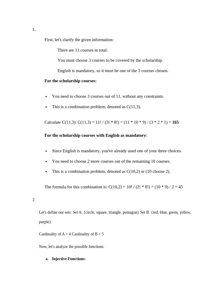 MATH 1302 - Unit 3 Written Assignment | PDF | Function (Mathematics) | Mathematical Logic