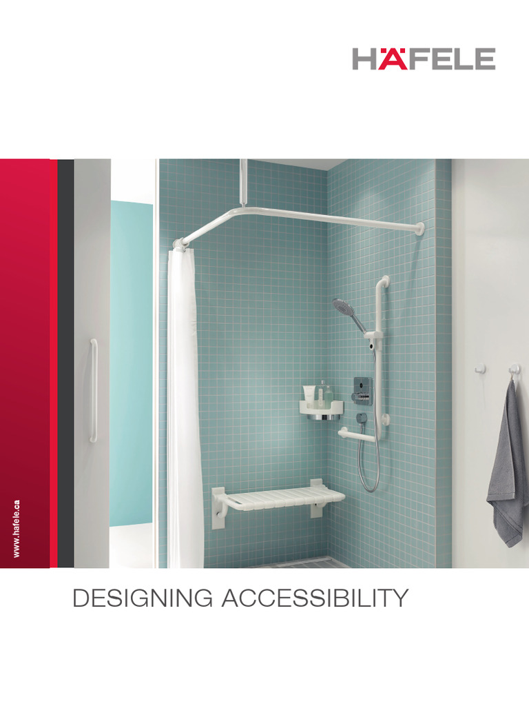 Designing Accessibility Hafele | PDF | Shower | Bathroom