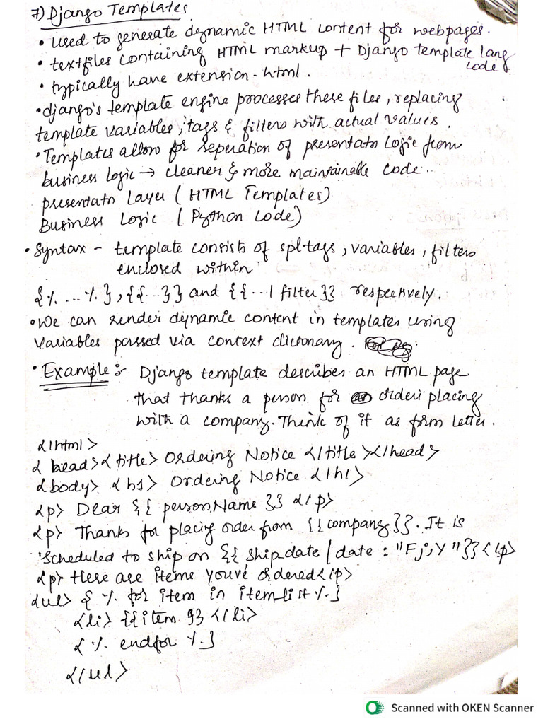 MOD 2 handwritten | PDF