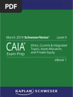 CAIA Exam Handbook 2026 | PDF | Multiple Choice | Identity Document