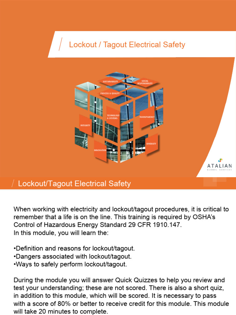 LoTo-1 | PDF | Occupational Safety And Health | Safety