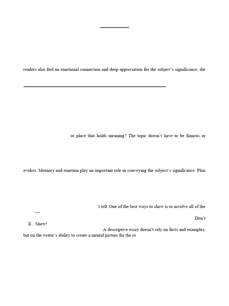 3. Describing Defining Classifying Argument | PDF | Essays | Primary Sources