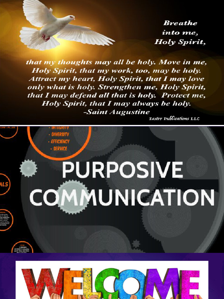 Unt 1 Purcom Course Orientation | PDF | Communication | Knowledge