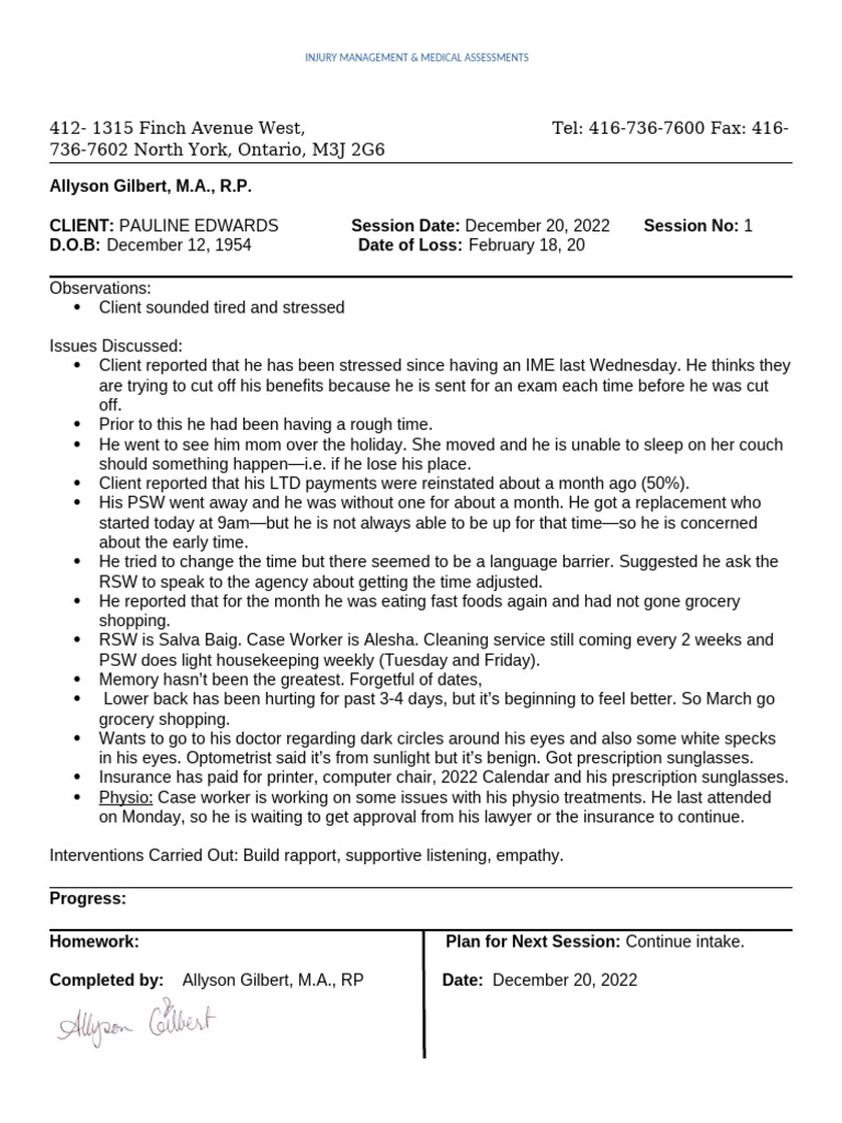 Case Notes (TX.1) - Andrew Armah | PDF