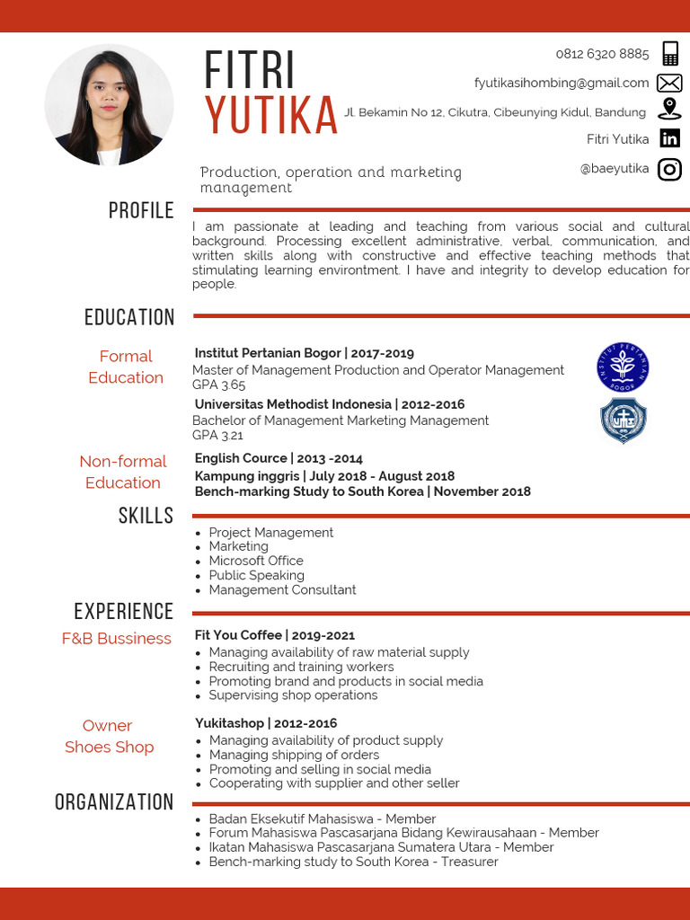 Fitri Yutika CV | PDF