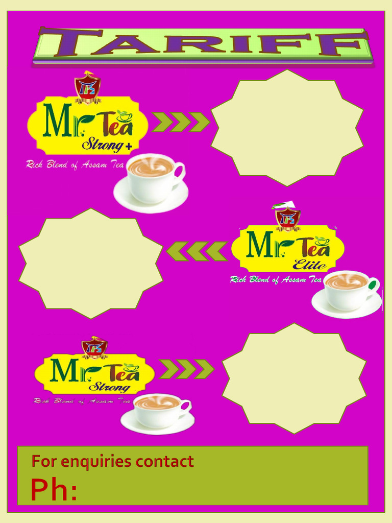MR Tea Brochure | PDF