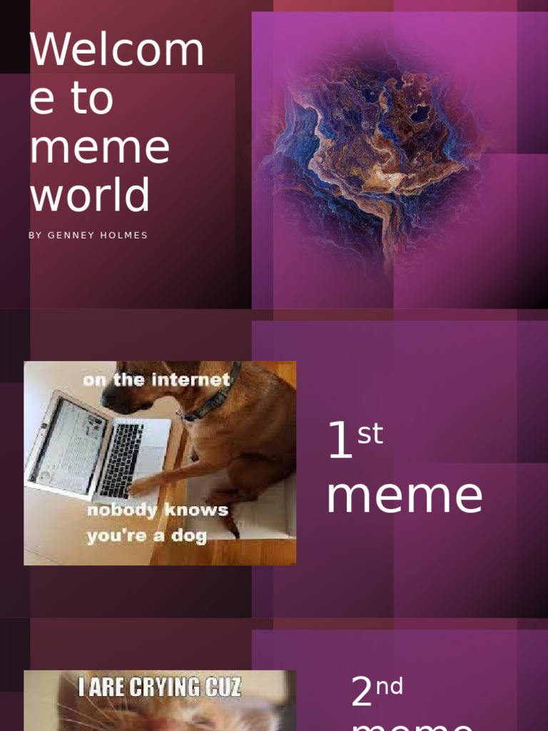 Meme World | PDF