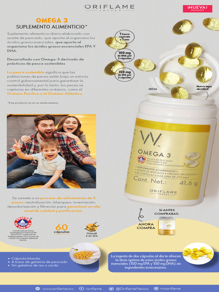 Omega 3: Suplemento Sostenible | PDF | Ácido Graso Omega 3 | Petróleo