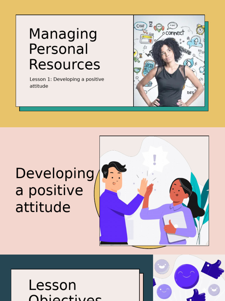 WK 1 Developing A Positive Attitude | PDF