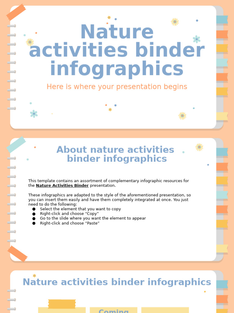 Nature Activities Binder Infographics by Slidesgo | PDF | Planets ...
