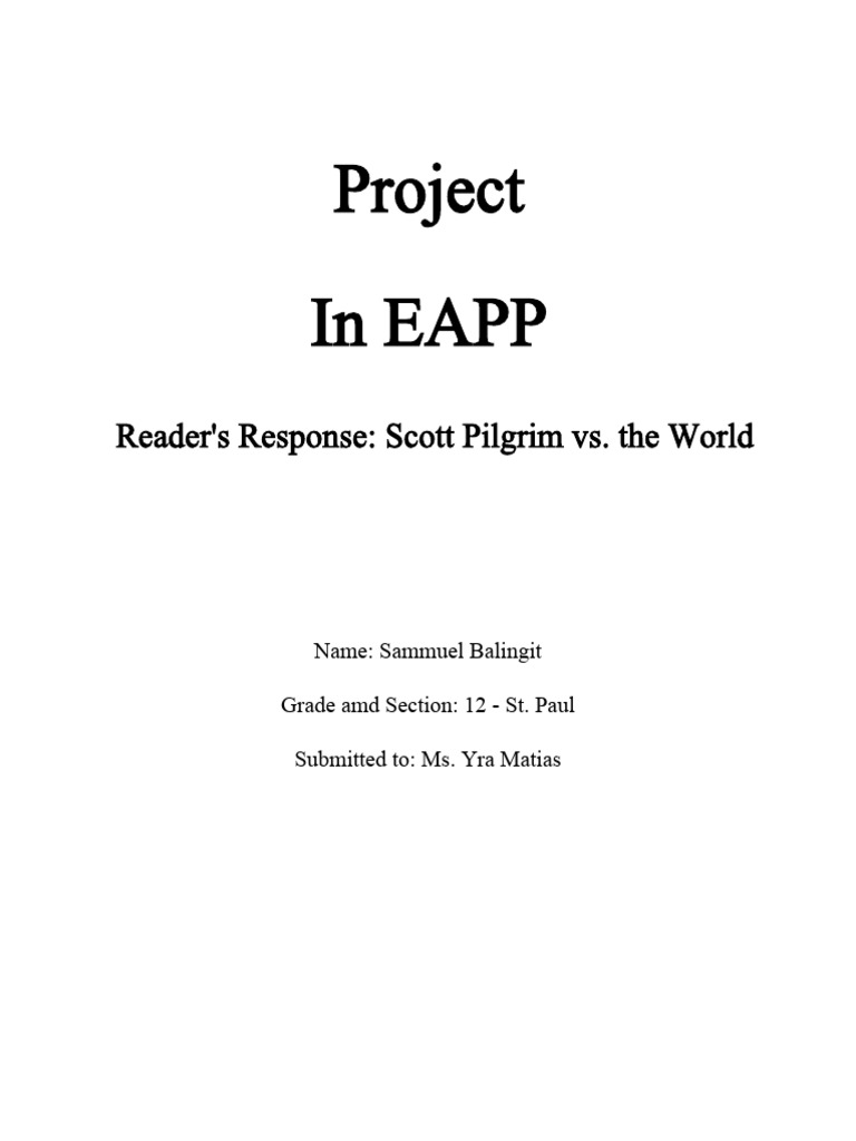 Project-in-EAPP | PDF
