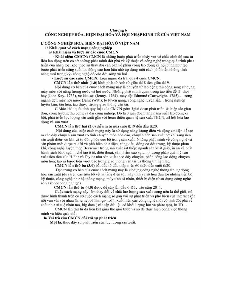 KTCT Chương 6 | PDF