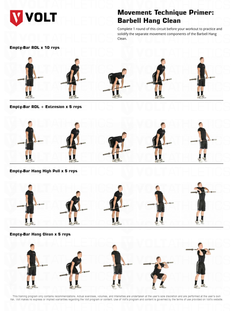 volt-athletics-primer-barbell-hang-clean-movement-technique | PDF