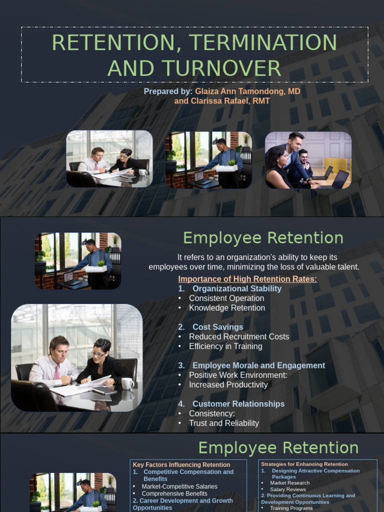 Retention, Termination and Turnover | PDF | Employee Retention ...
