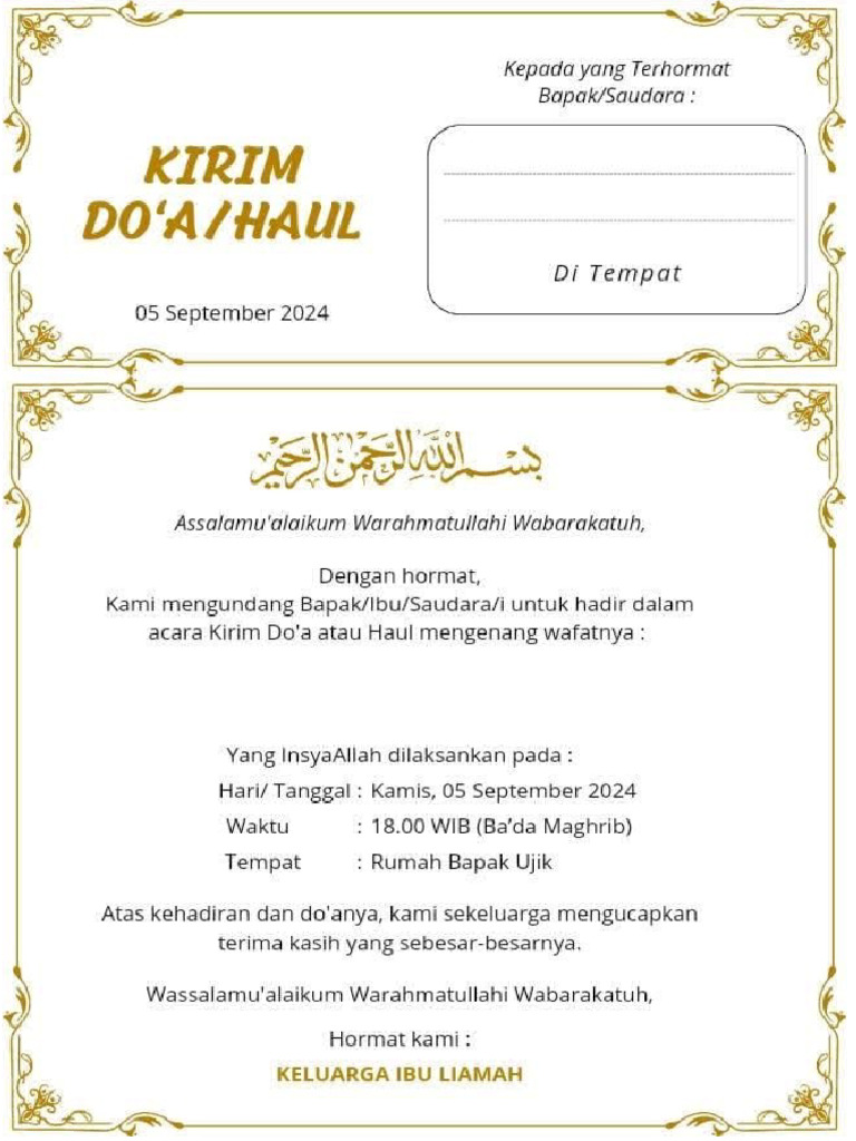 Kirim Doa | PDF