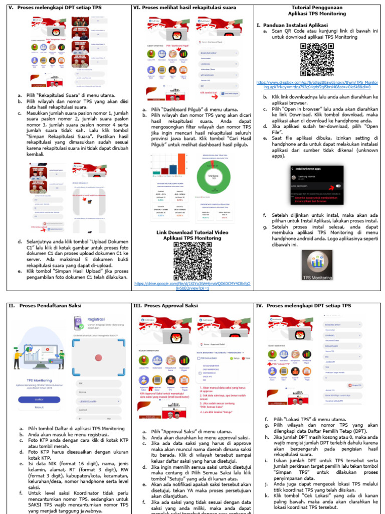 Tutorial Penggunaan Revisi 1 | PDF