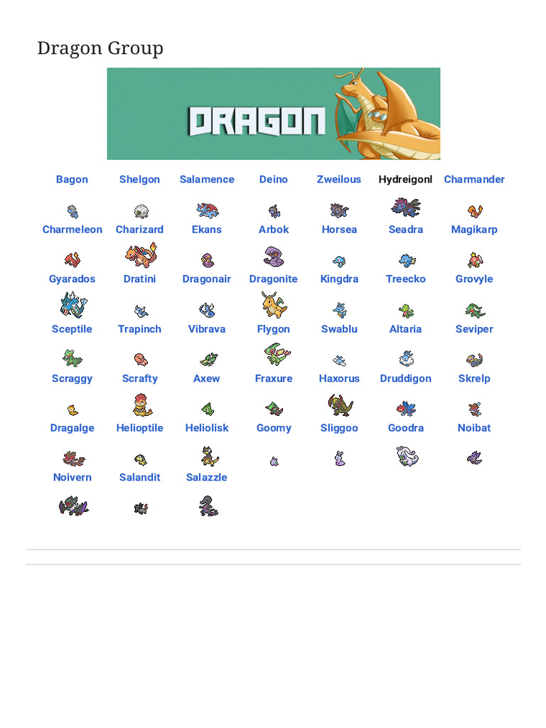 Dragon Group | PDF