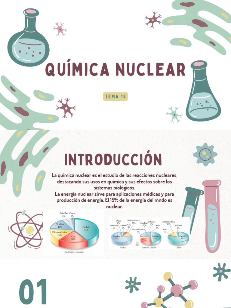 Tema 18 Química Nuclear | PDF | Desintegración radioactiva | Neutrón