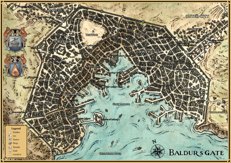 BG Sandbox Map Labelled | PDF