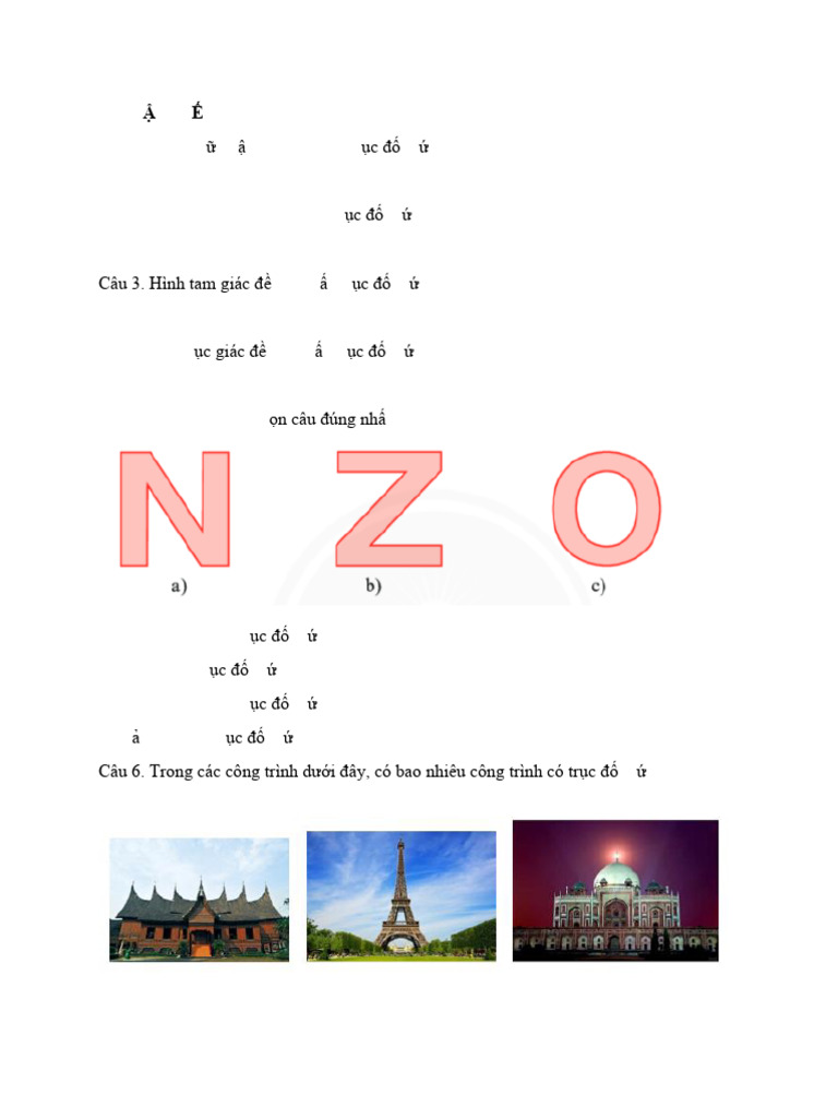 Bai Tap Doi Xung | PDF