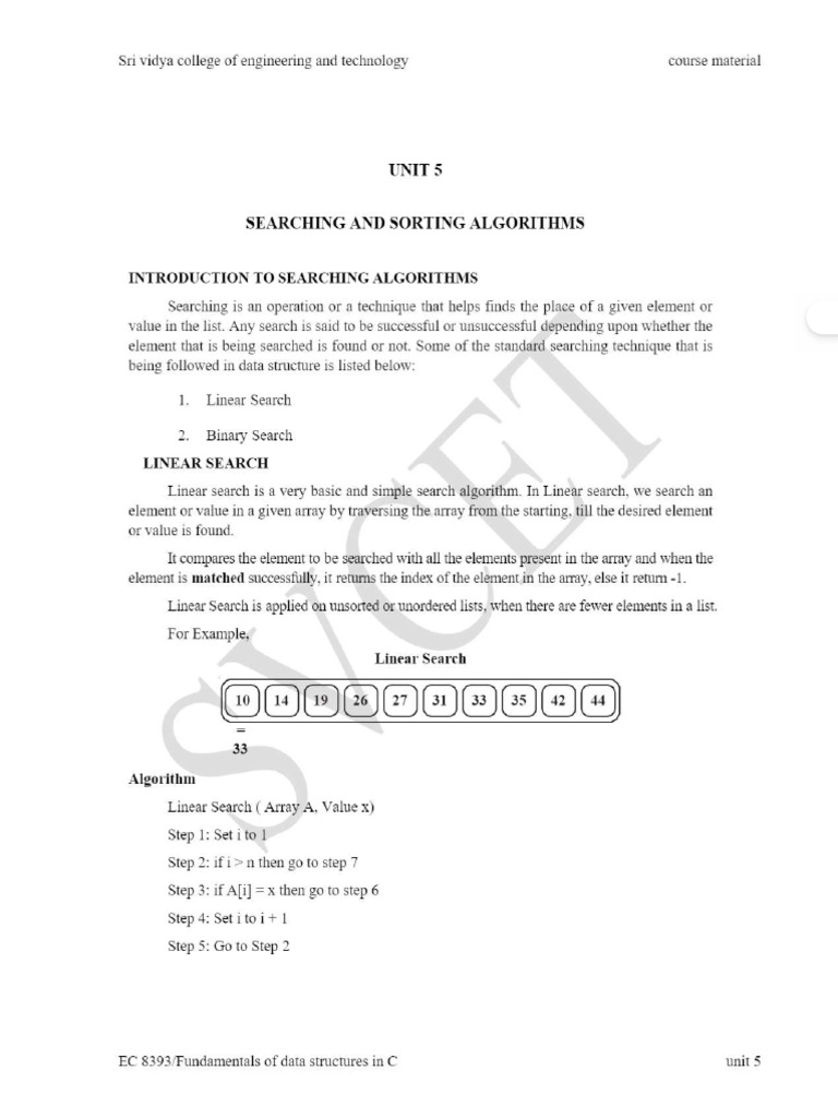 Best Sorting Notes | PDF