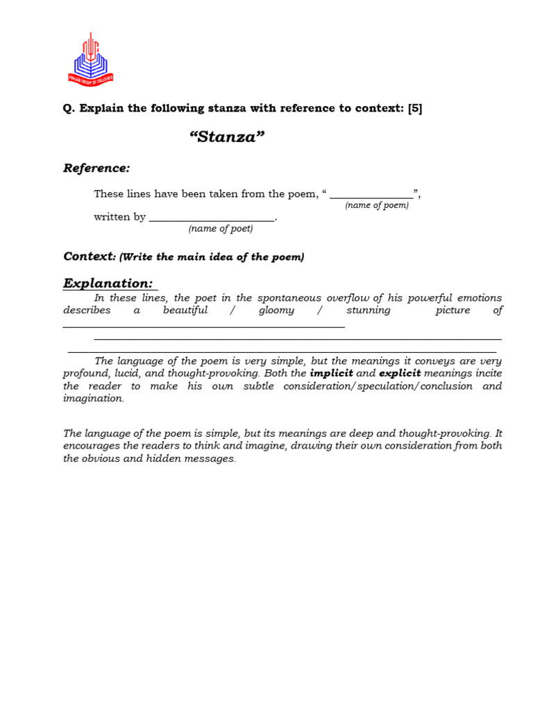 Sample Explanation_101512 | PDF