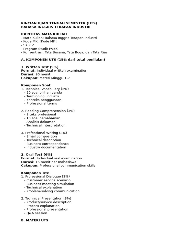 File Uts | PDF | Communication | Learning