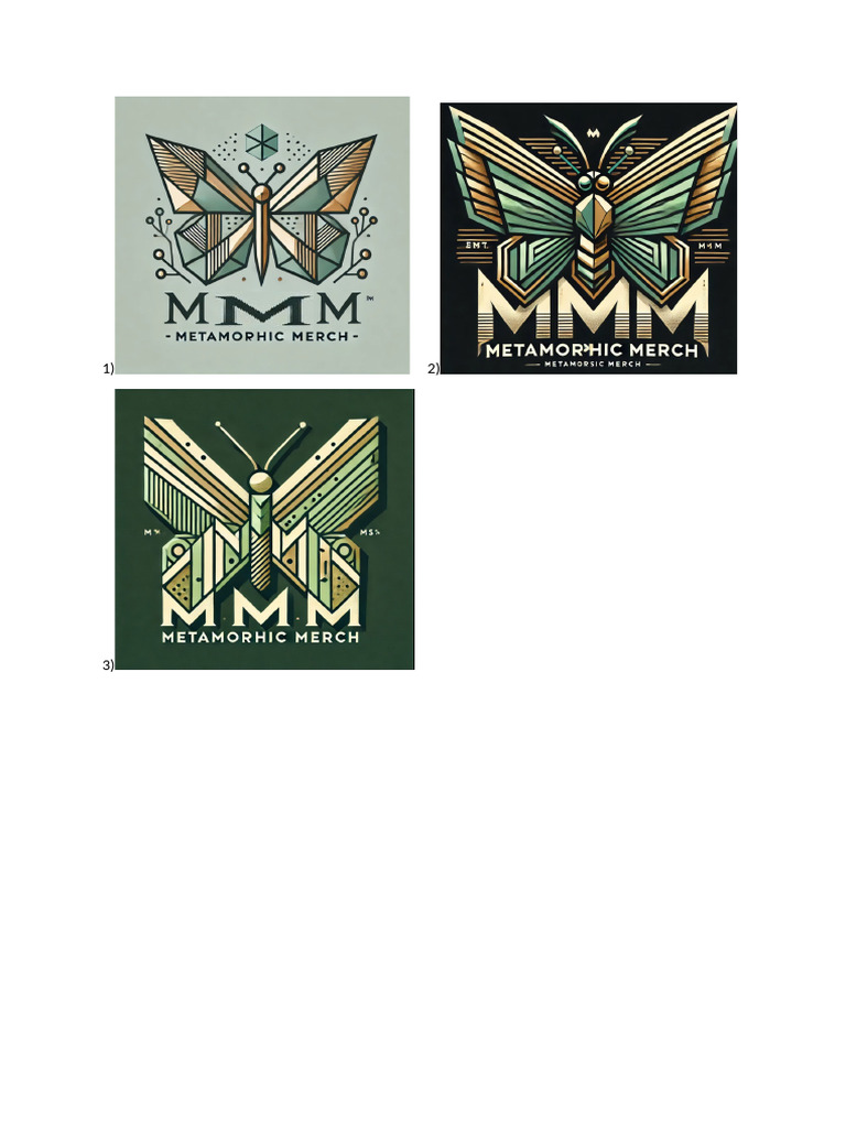 Metamorphic Merch Logo | PDF