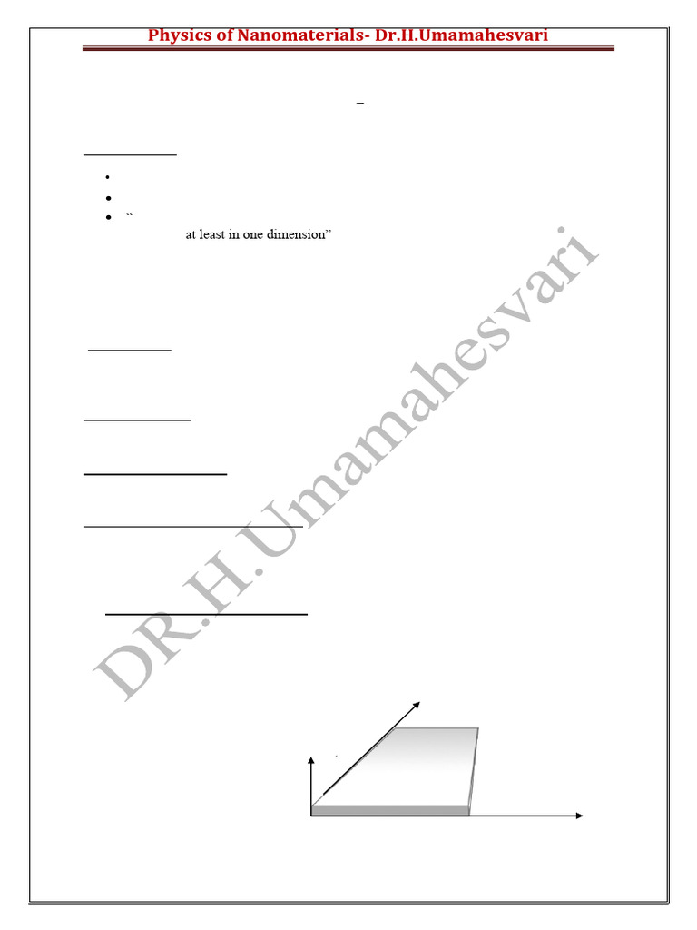 1.2.Nano Final Lecture Material | PDF | Nanomaterials | Nanotechnology 1.2.Nano Final Lecture Material | PDF | Nanomaterials | Nanotechnology