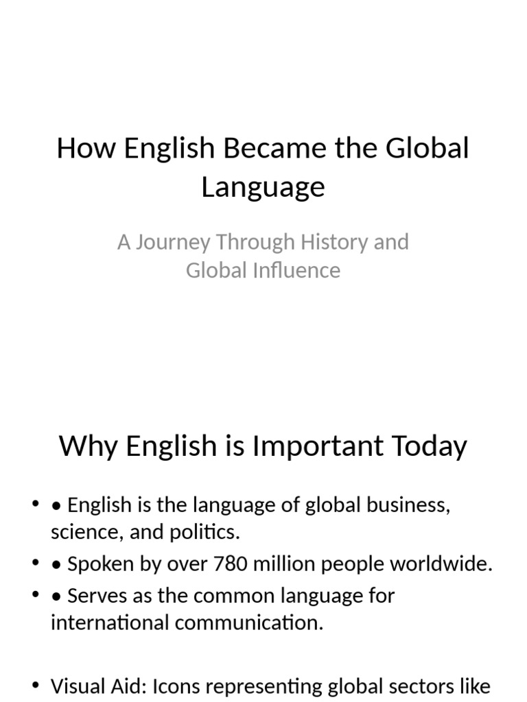 How English Became Global Language | PDF | English Language | Vikings