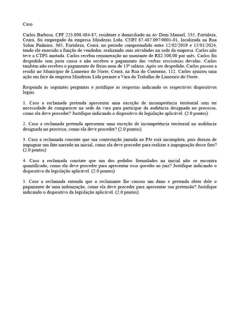 Atividade Presencial - T13 | PDF