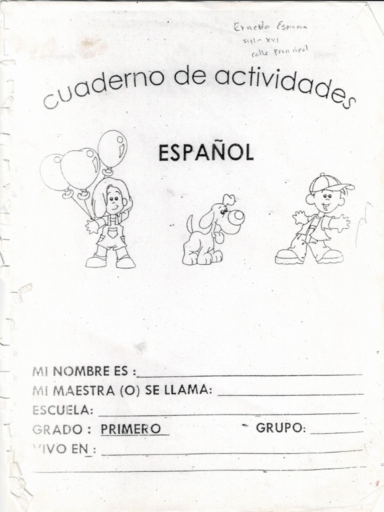 Cuaderno Paco Chato | PDF