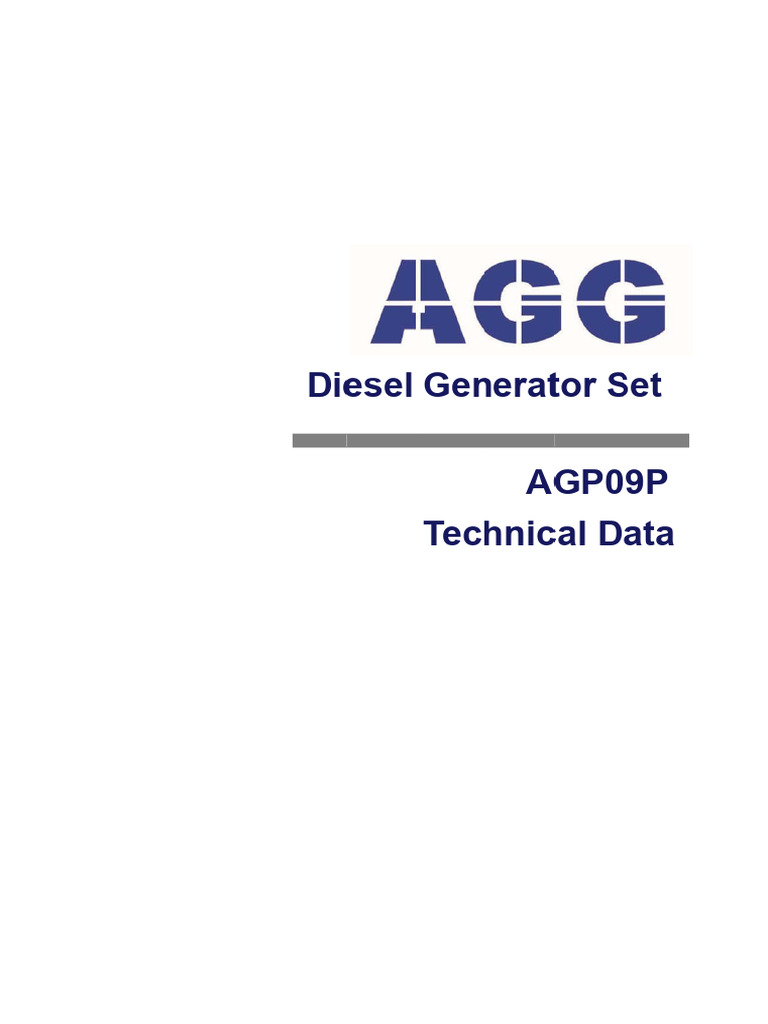 AGG 柴油机 | PDF | Internal Combustion Engine | Engineering
