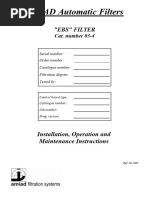 Filter Replacement Log | PDF | Filtration