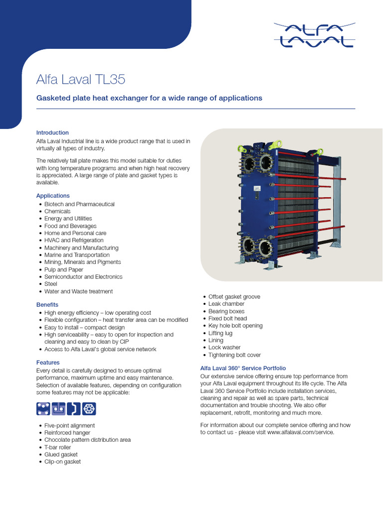 alfa-laval-tl35_en | PDF | Materials
