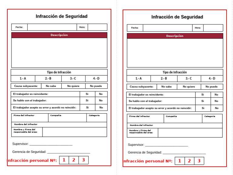Anexo 04 Infración | PDF