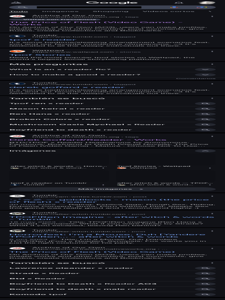 TPOF X Reader Bedtime Scenarios | PDF | Collective Intelligence | Websites