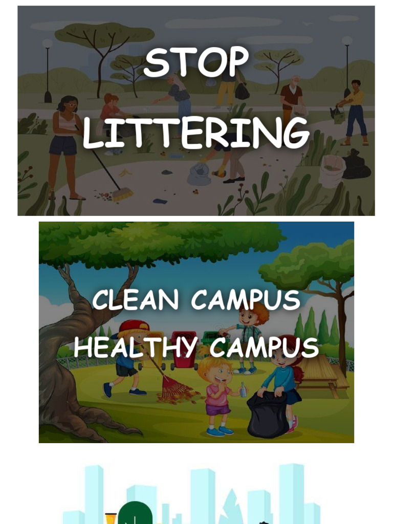 Stop Littering Template | PDF