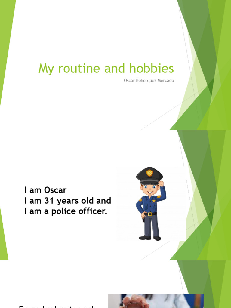 My Routine and Hobbies | PDF