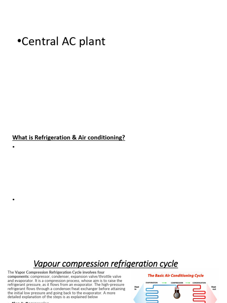 HVAC Reading Note 3 | PDF | Air Conditioning | Refrigeration