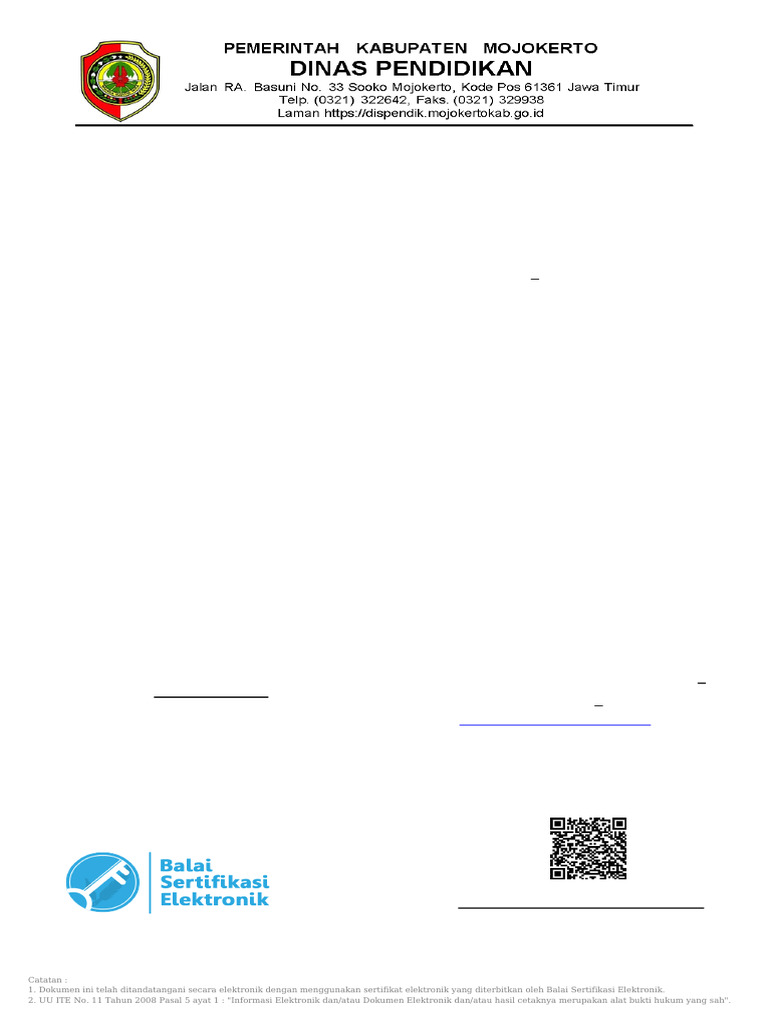 SURAT EDARAN GTT PTT 2024 Triwulan 4 | PDF