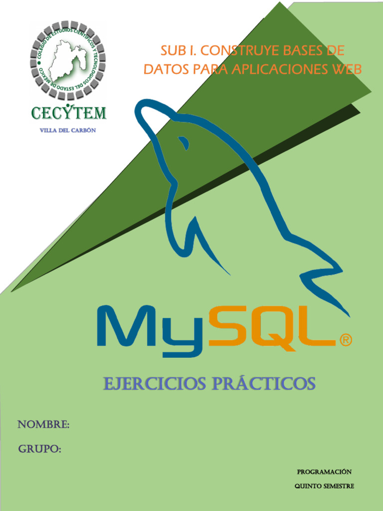 Manual de Prácticas Sub 1 P2 | PDF | Televisión de alta definición | SQL