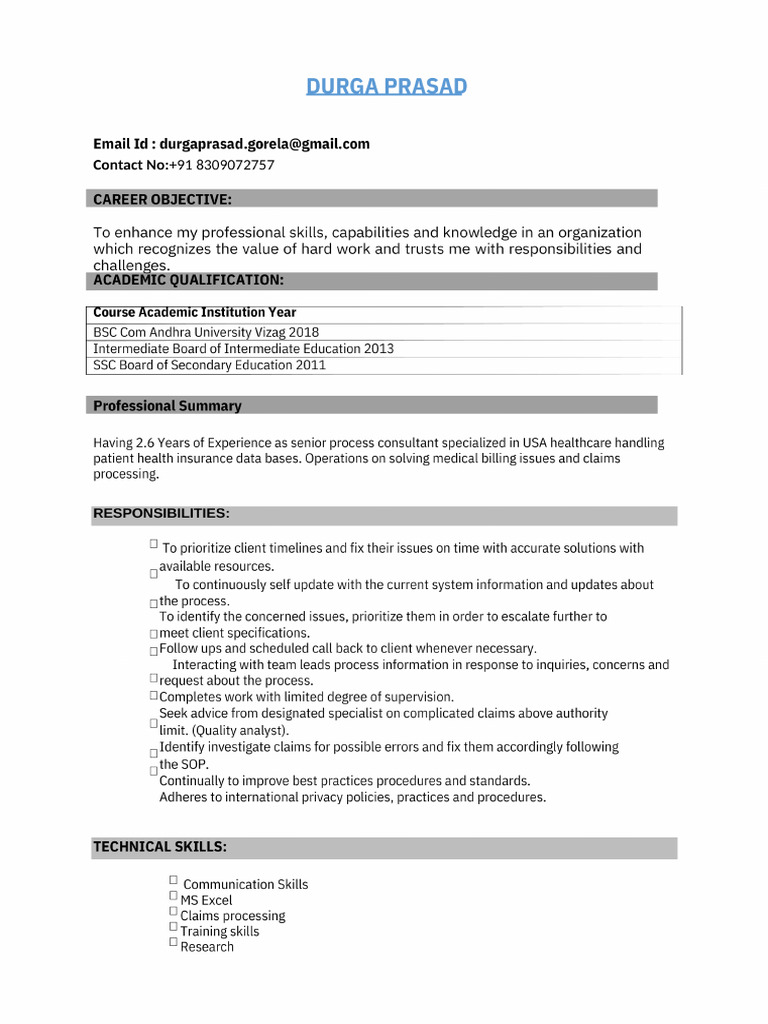 Durgaprasad Hgs | PDF