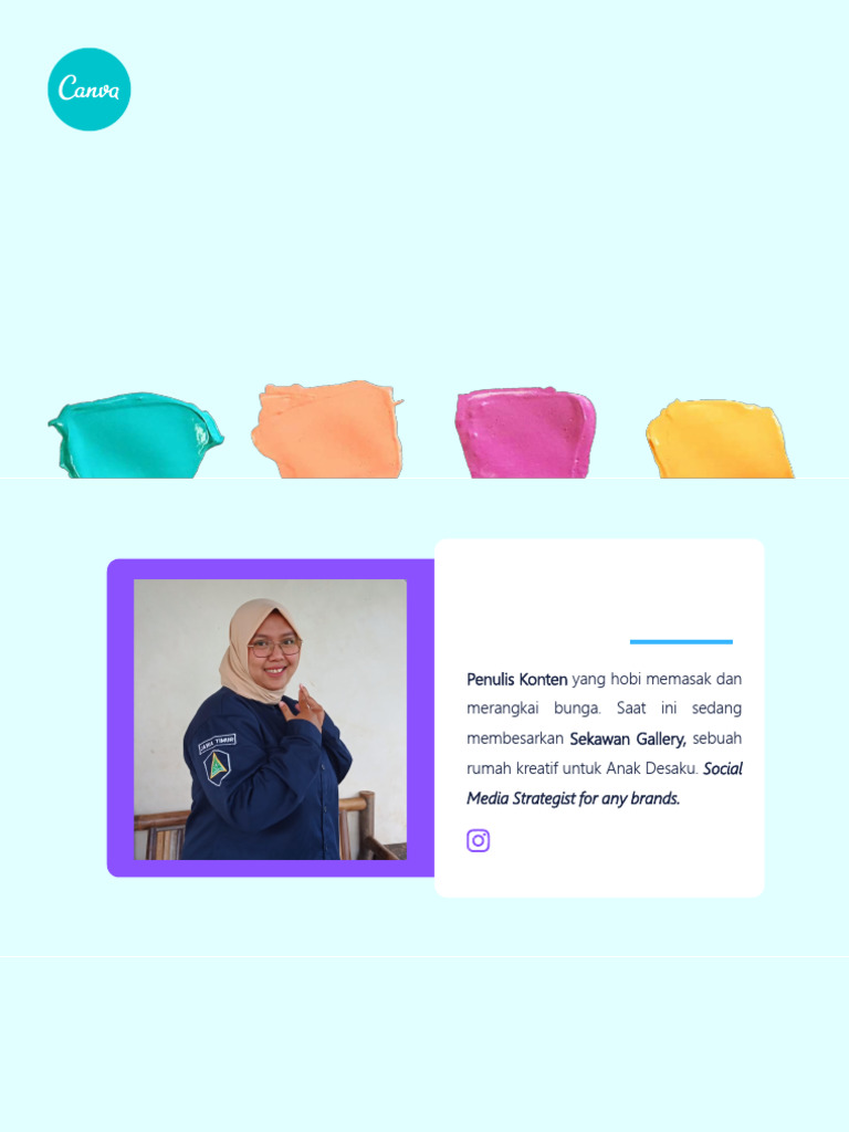 Memilih Warna dan Font di Canva | PDF