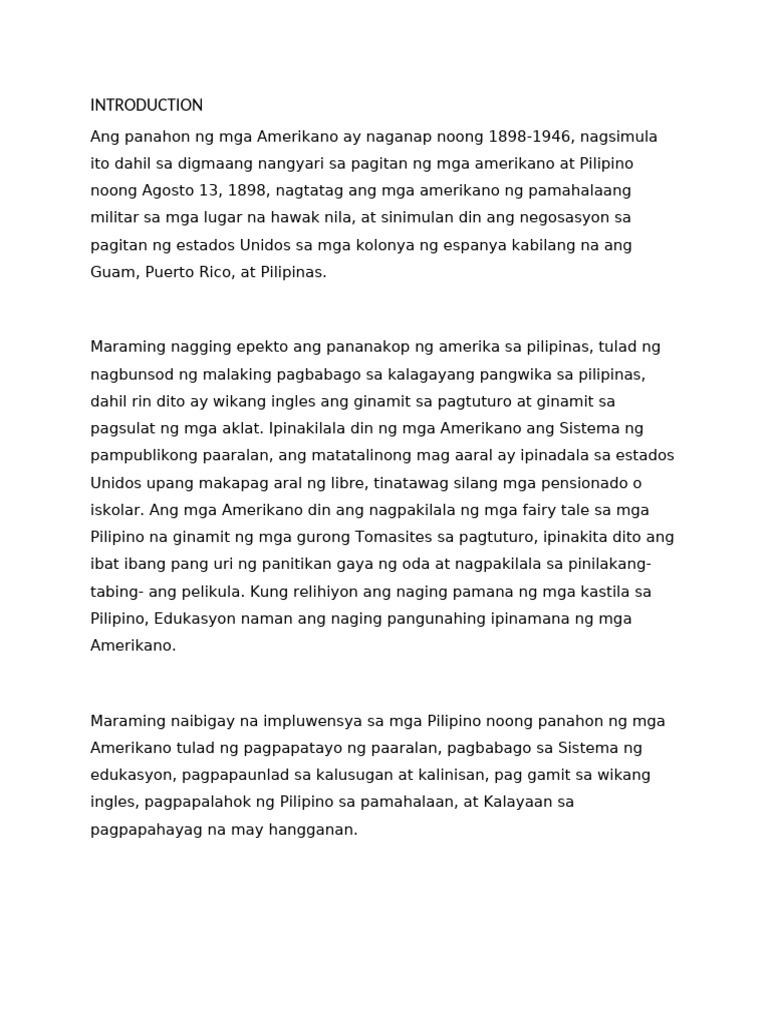 Fil Introduksyon | PDF