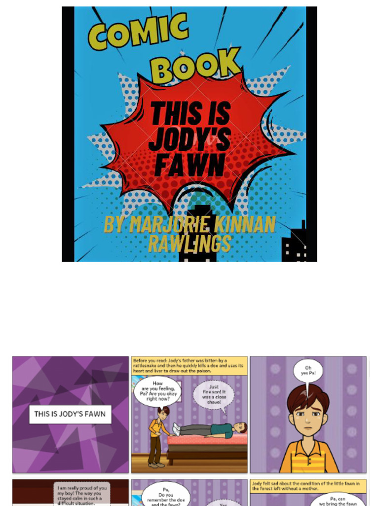 This Is Jody's Fawn Comic Book | PDF