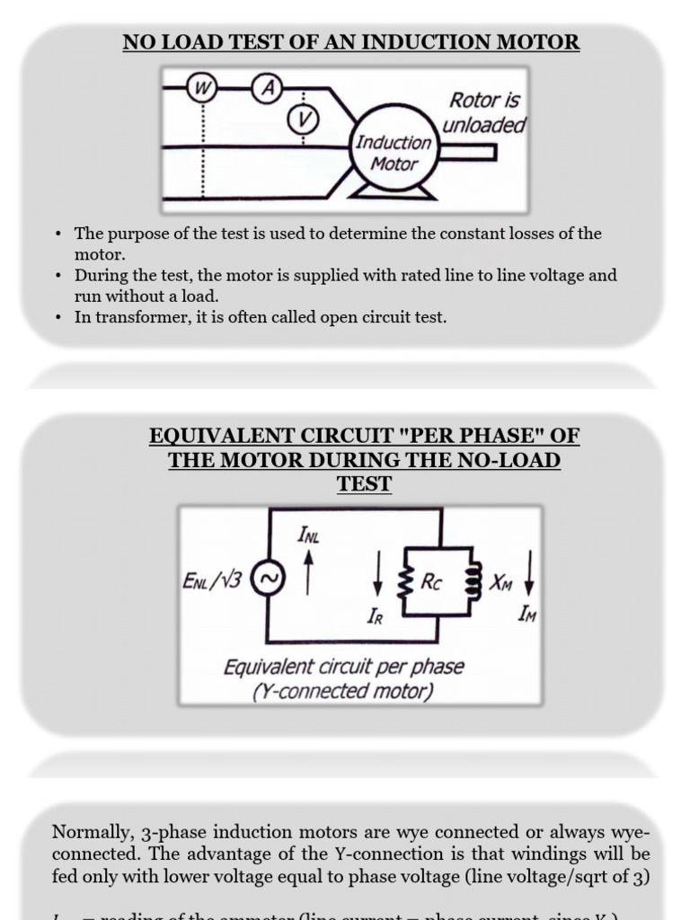 INDUCTION MOTORS Part 3 | PDF | Electric Motor | Voltage